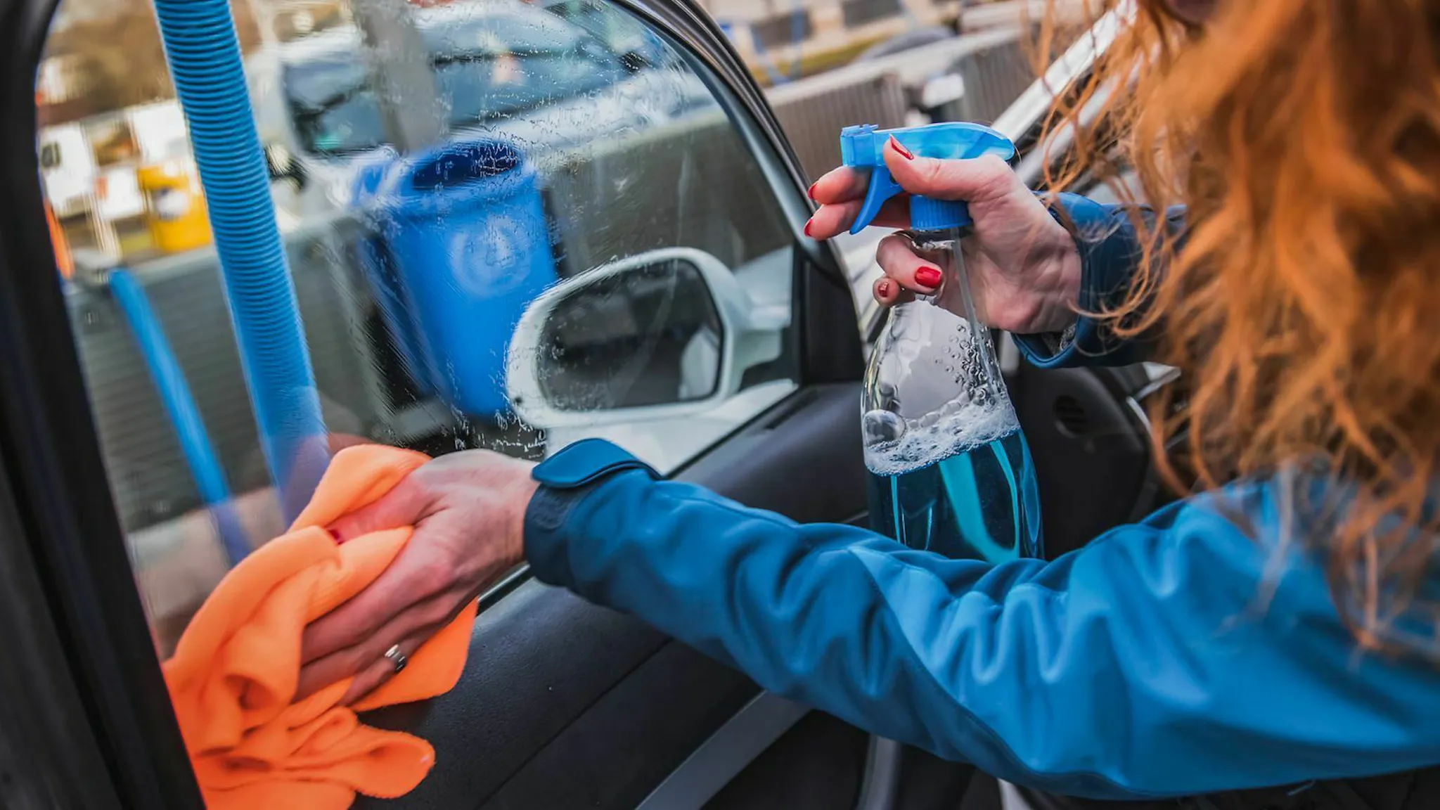 Autoscheiben Putzen Innen