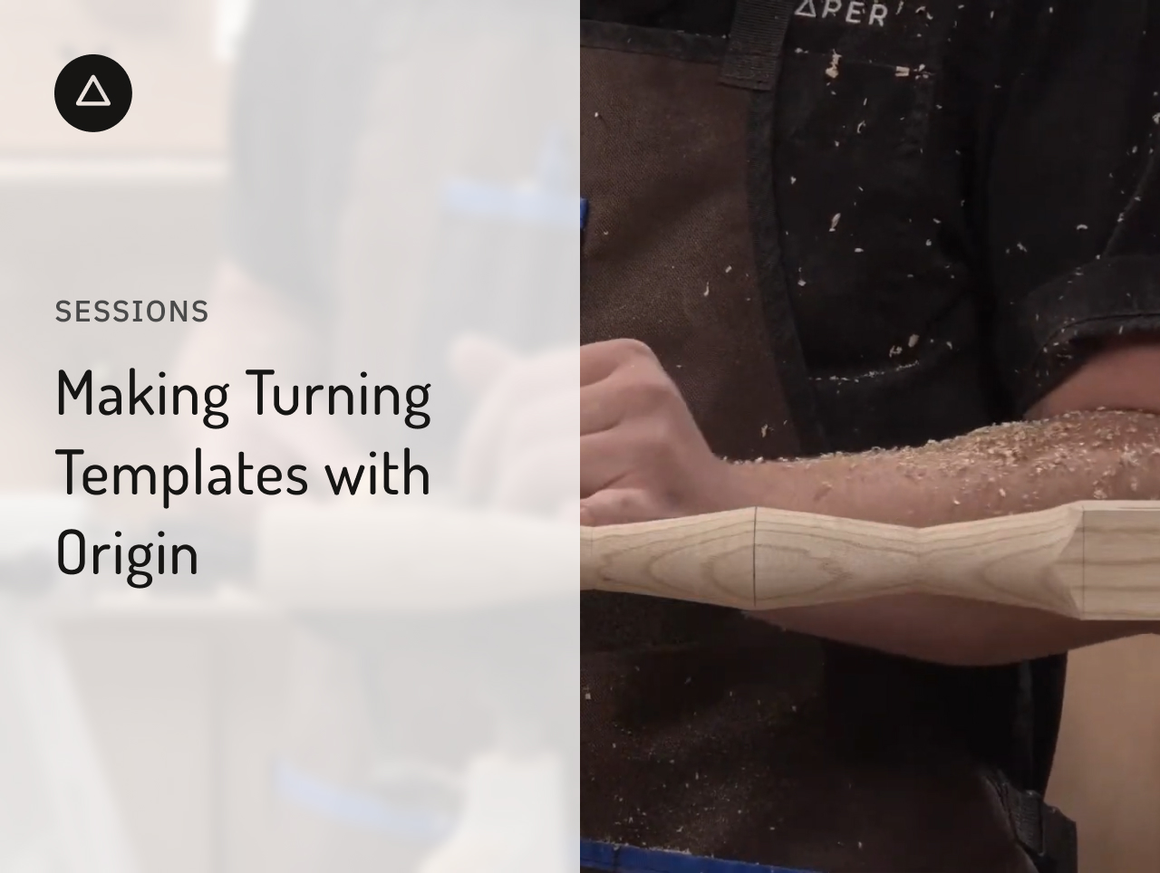 Making Turning Templates with Origin | Shaper Sessions