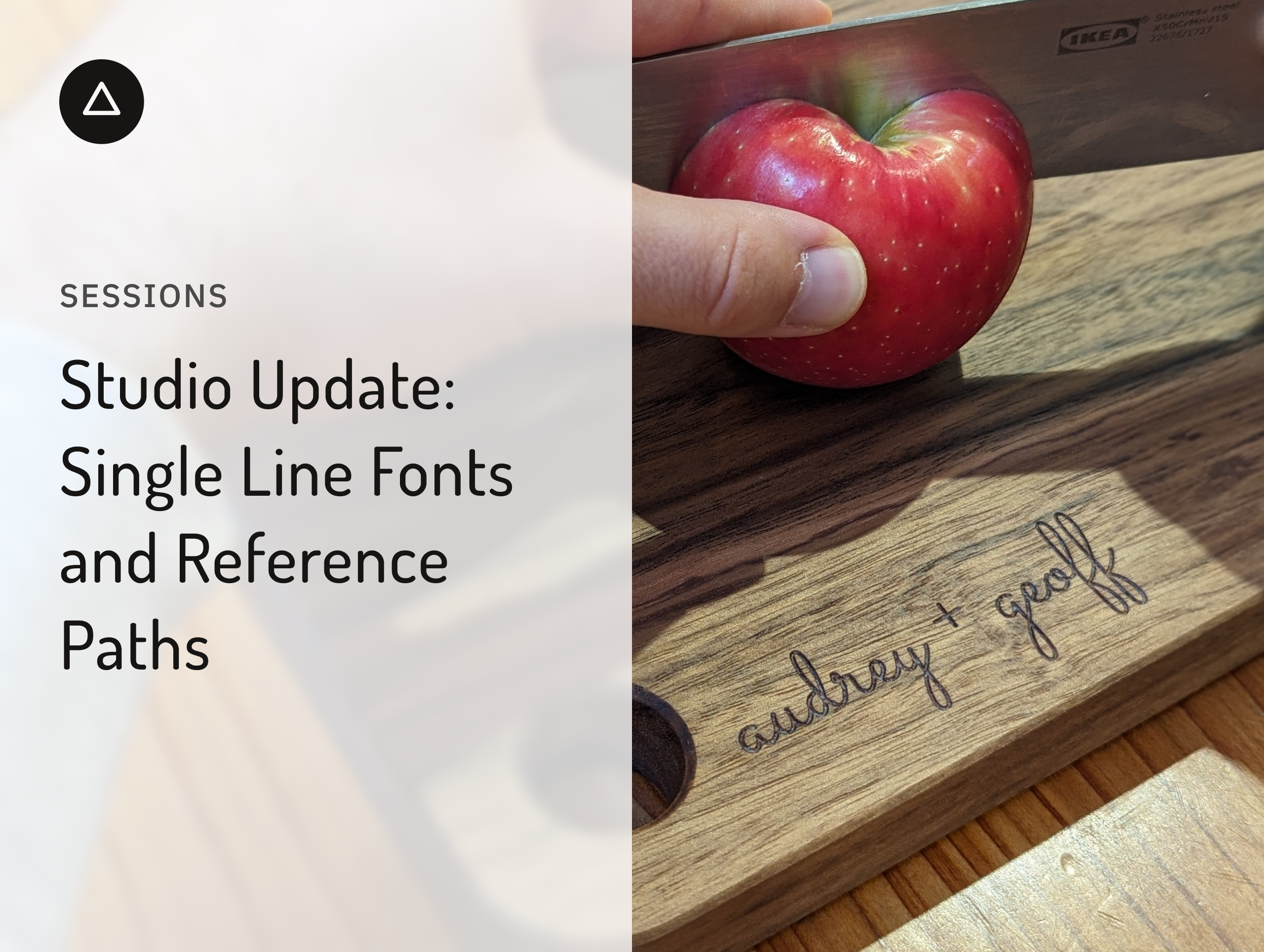 Studio Update - Single Line Fonts and Reference Paths | Shaper Sessions