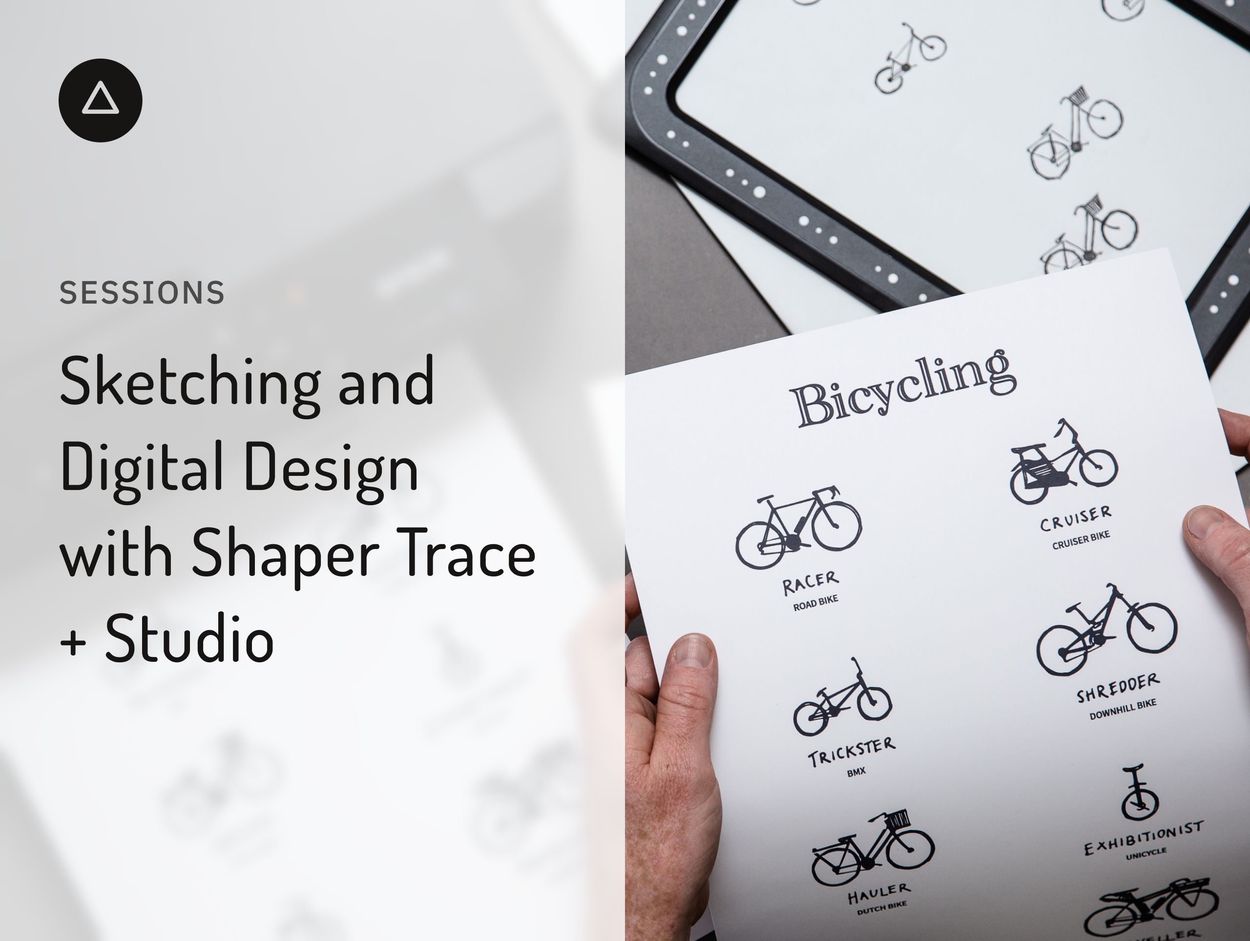 Sketching and Digital Design with Shaper Trace + Studio | Shaper Sessions