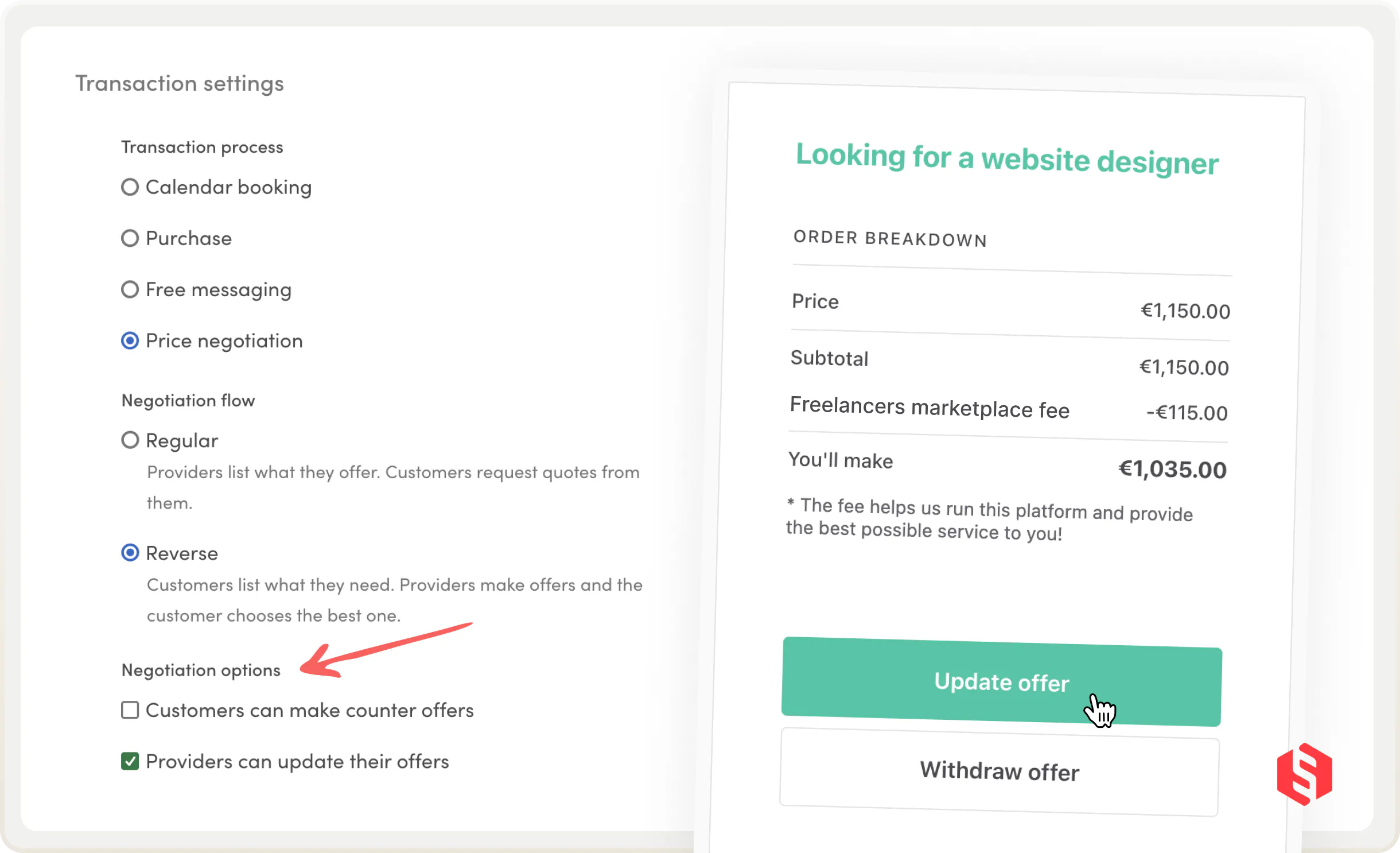 New in Sharetribe | Customize the price negotiation flow