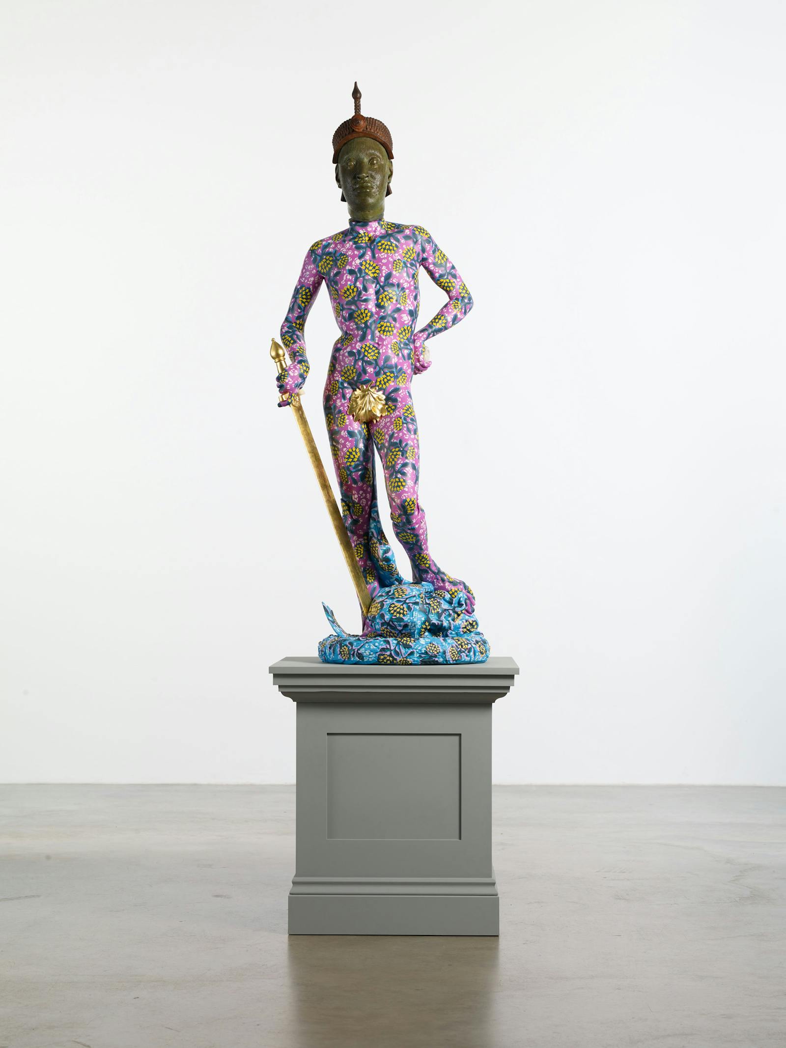 Unintended Sculpture (Donatello’s David and Ife Head), 2021 - Yinka ...