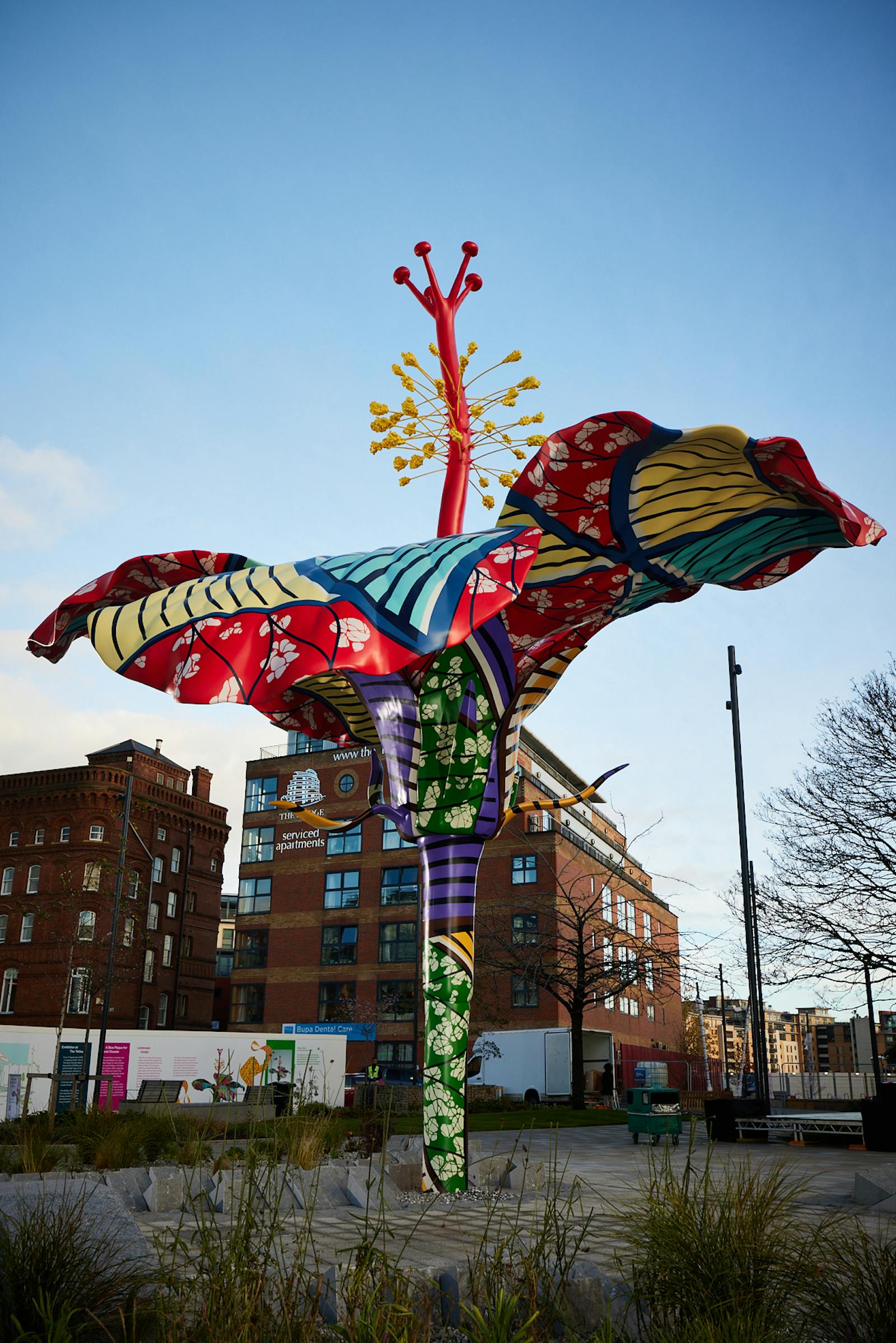 Hibiscus Rising, 2023 - Yinka Shonibare CBE RA