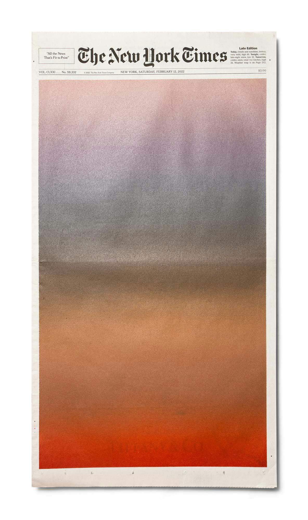 February 12, 2022 | Sunrise From a Small Window | Sho Shibuya