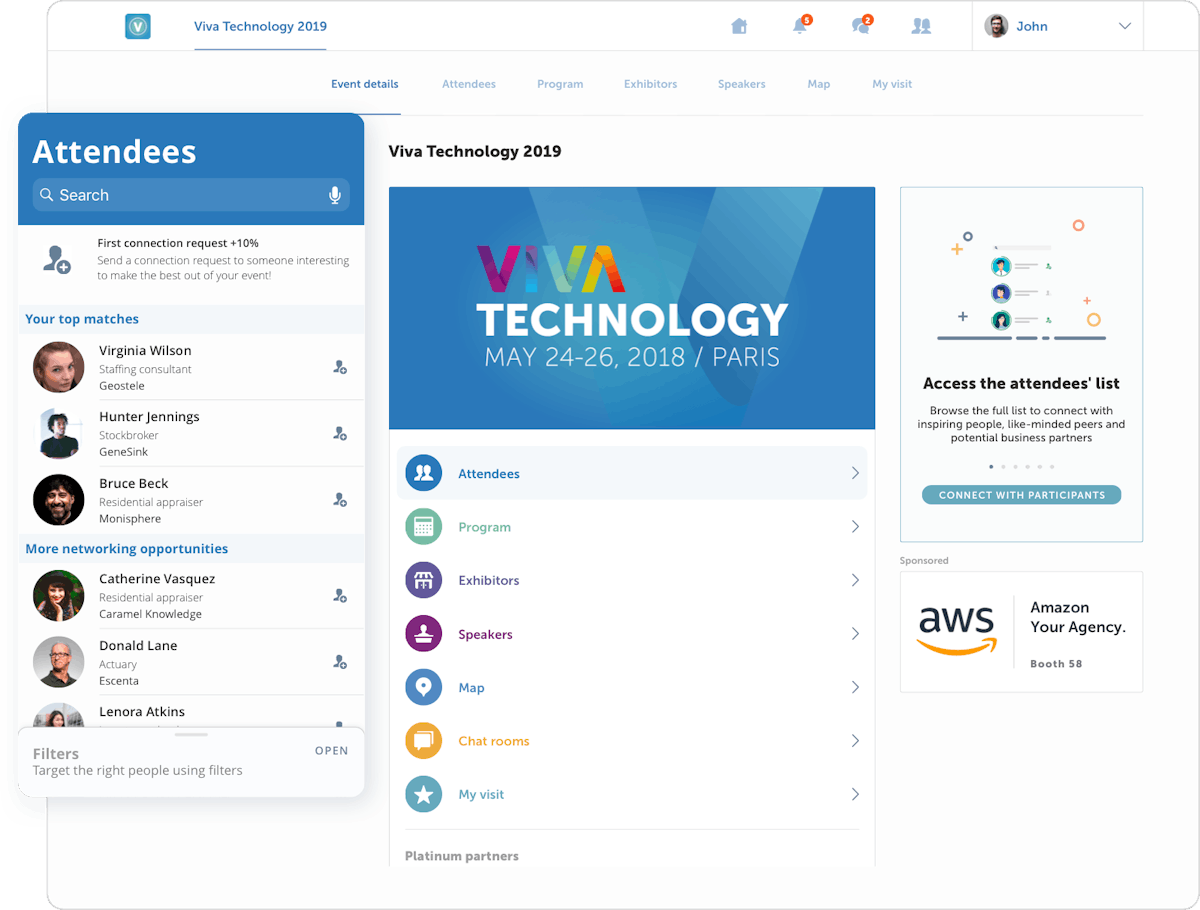 Event App & Matchmaking & Virtual Events, powered by AI - Swapcard