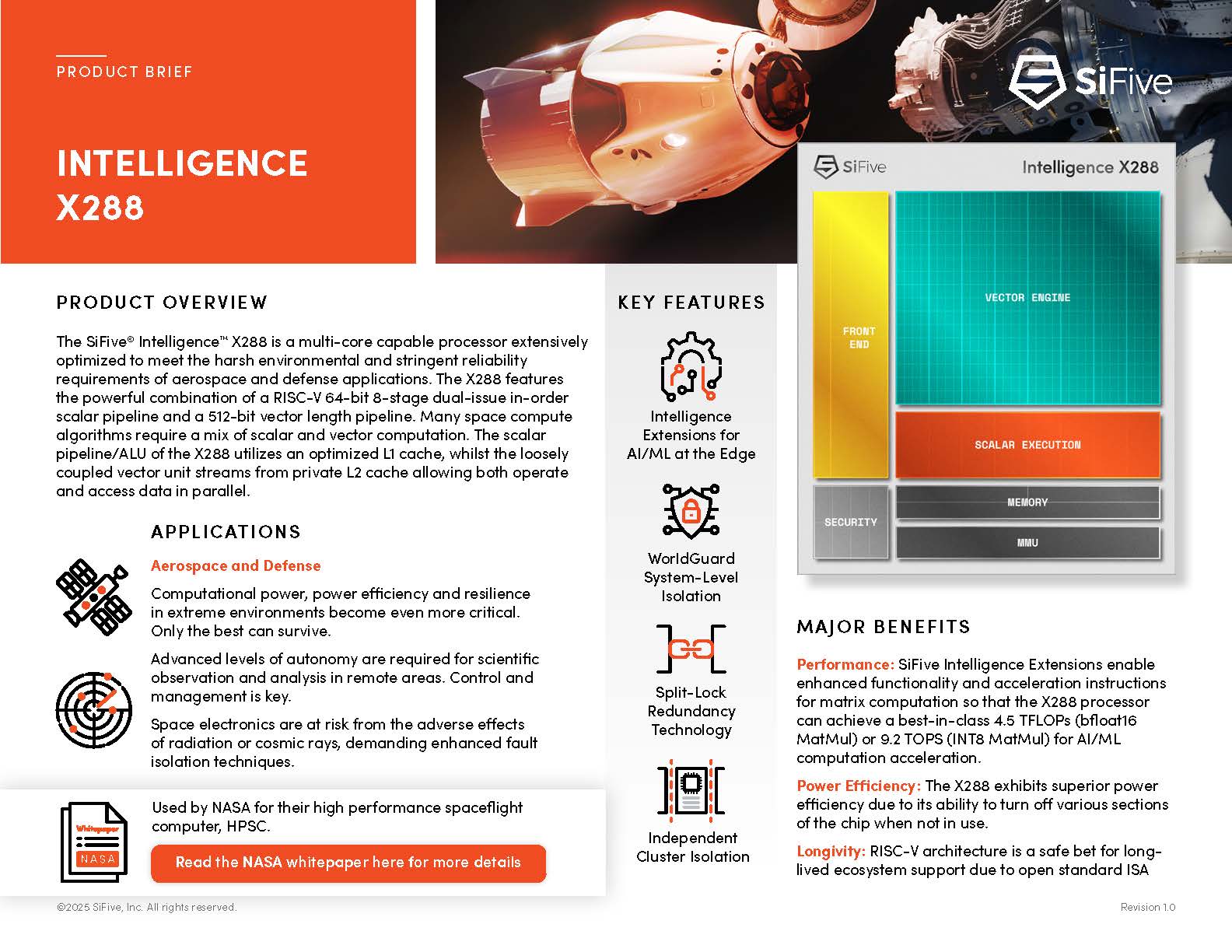 SiFive Intelligence™ X200 Series