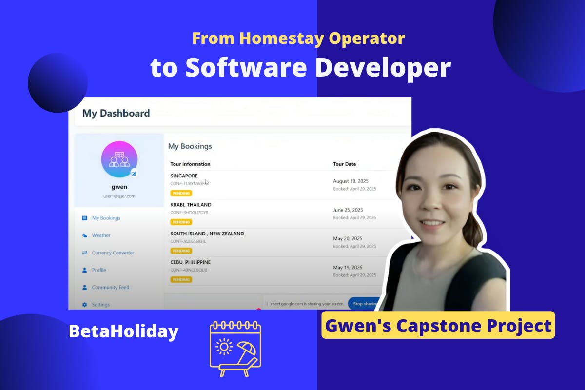From Homestay Operator to App Developer: Gwen’s Journey to Build the Ultimate Travel Companion