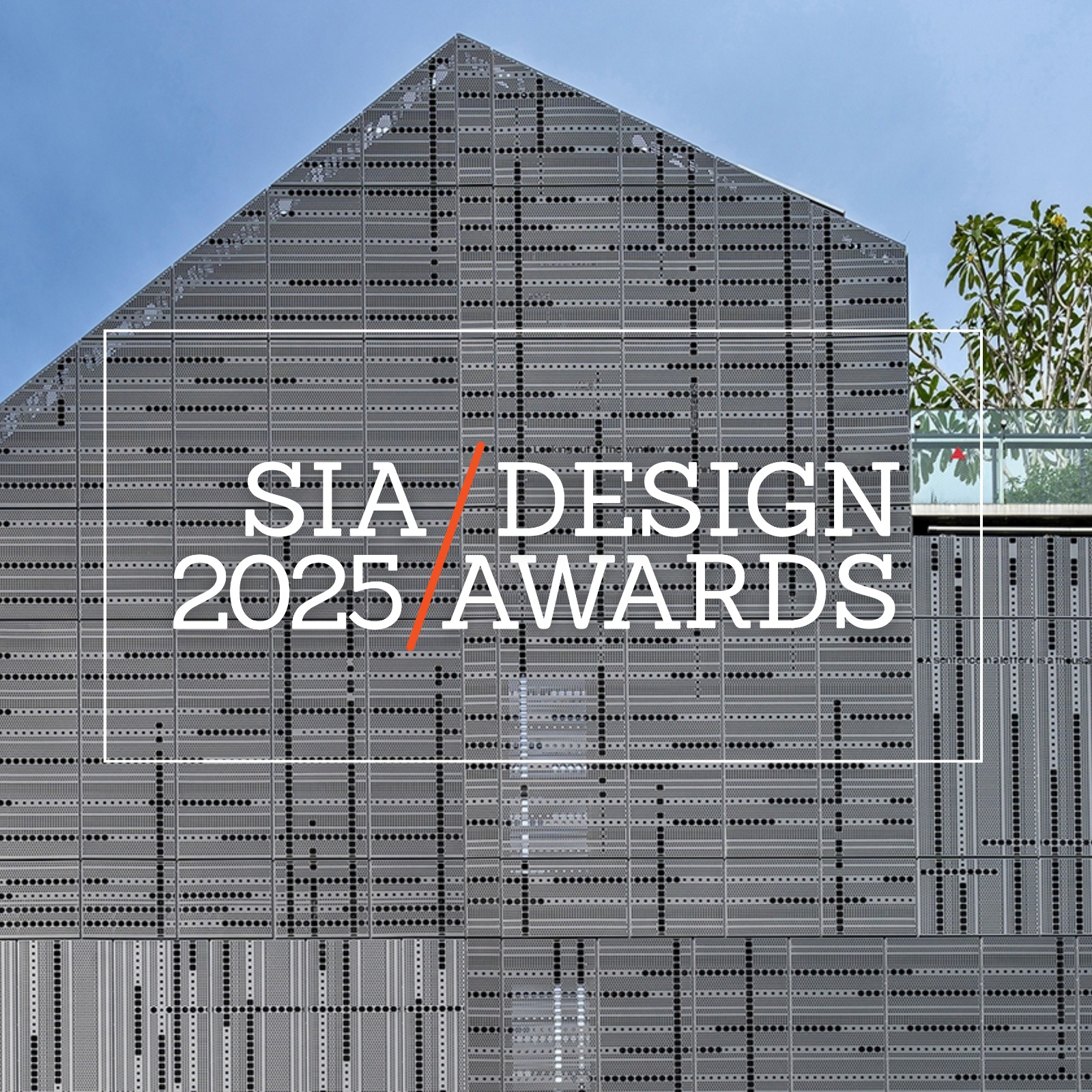 SIA GOLD Medal Awards 2025 | Singapore Architect