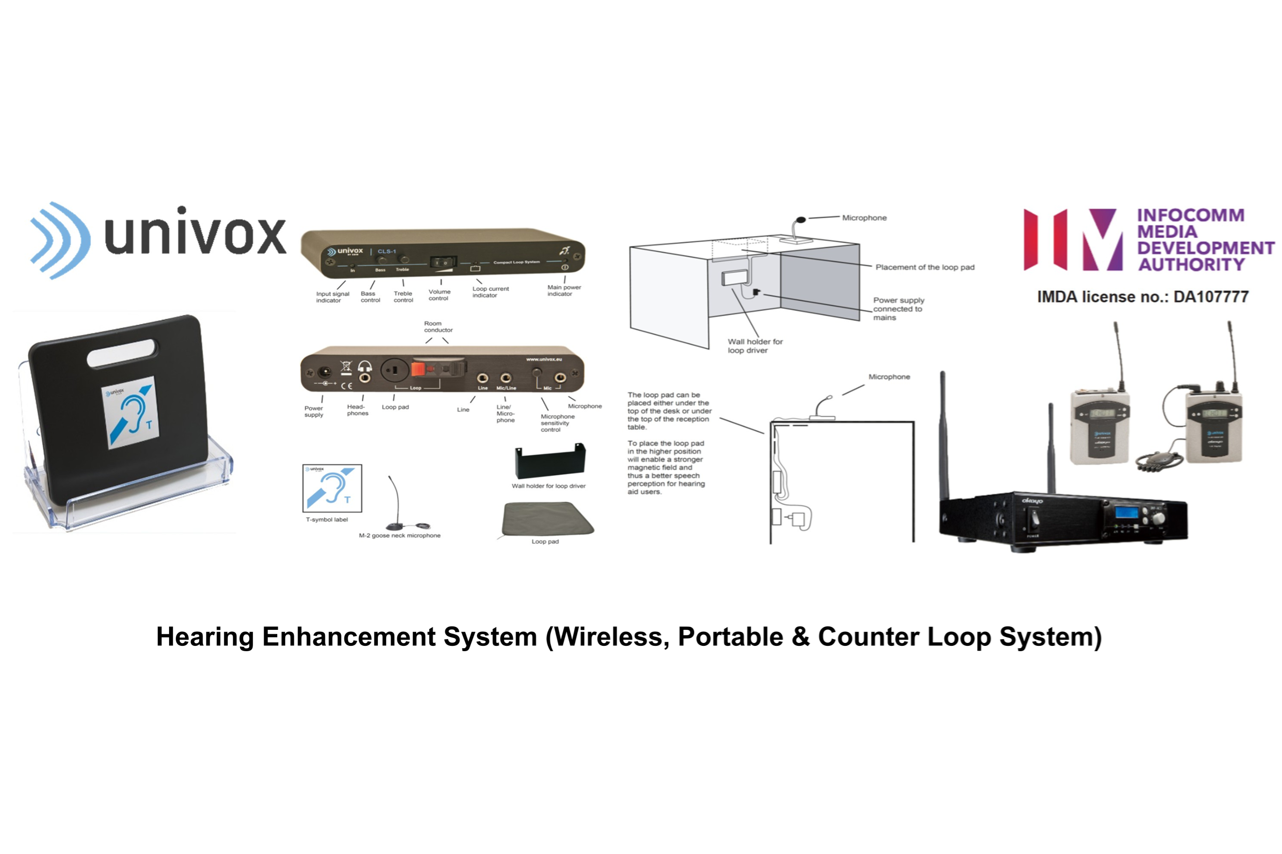 Univox Hearing Enhancement and Assistive Hearing System | Singapore ...