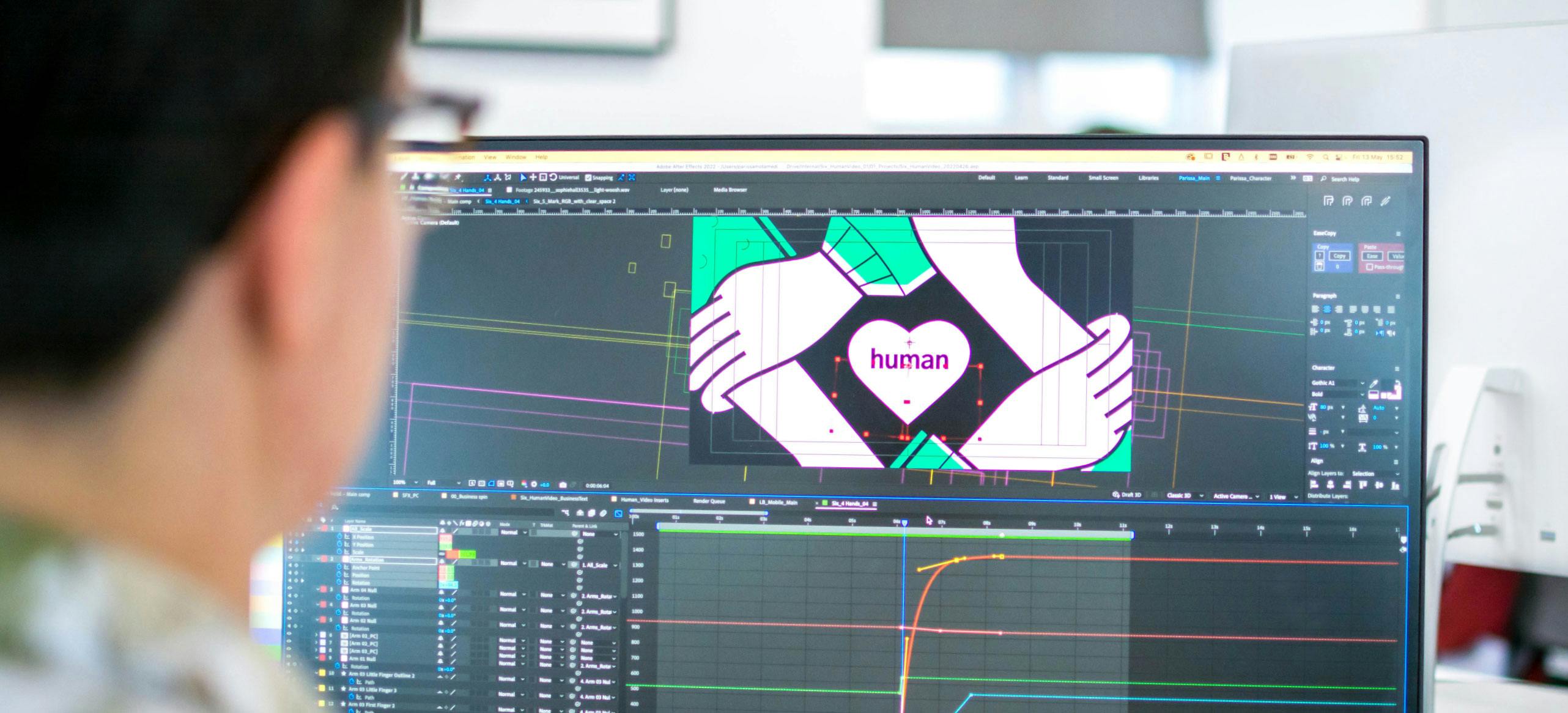 Six | Thoughts | What inspires our motion team?