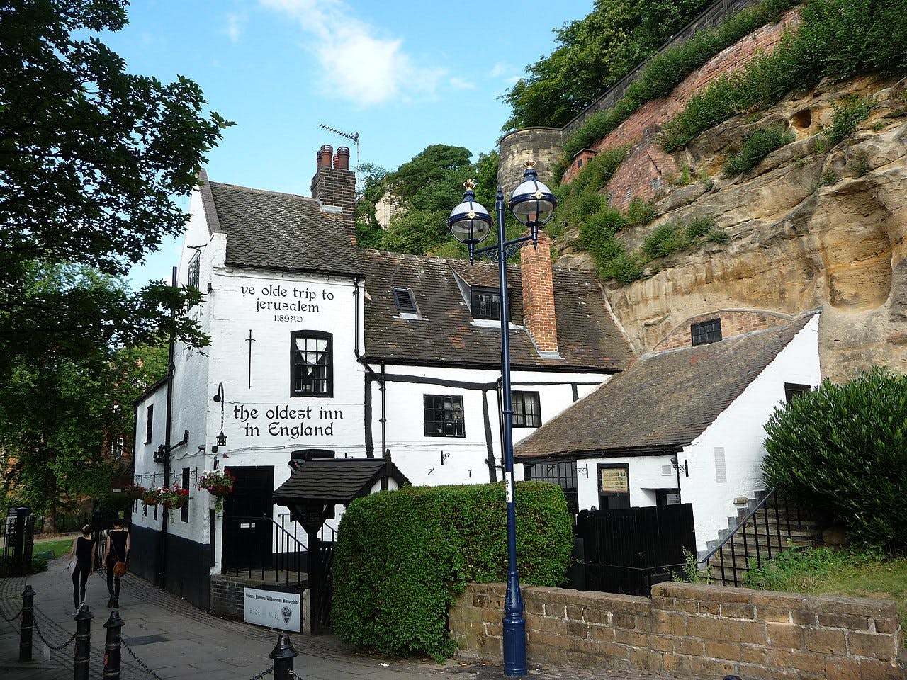 Ye Olde Trip to Jerusalem in Nottingham - the oldest inn in England ...
