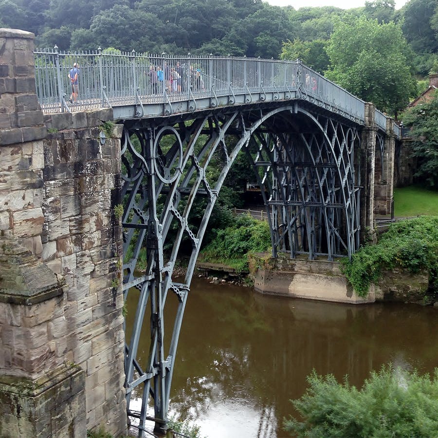 The Iron Bridge - early icon of the Industrial Revolution - Place ...