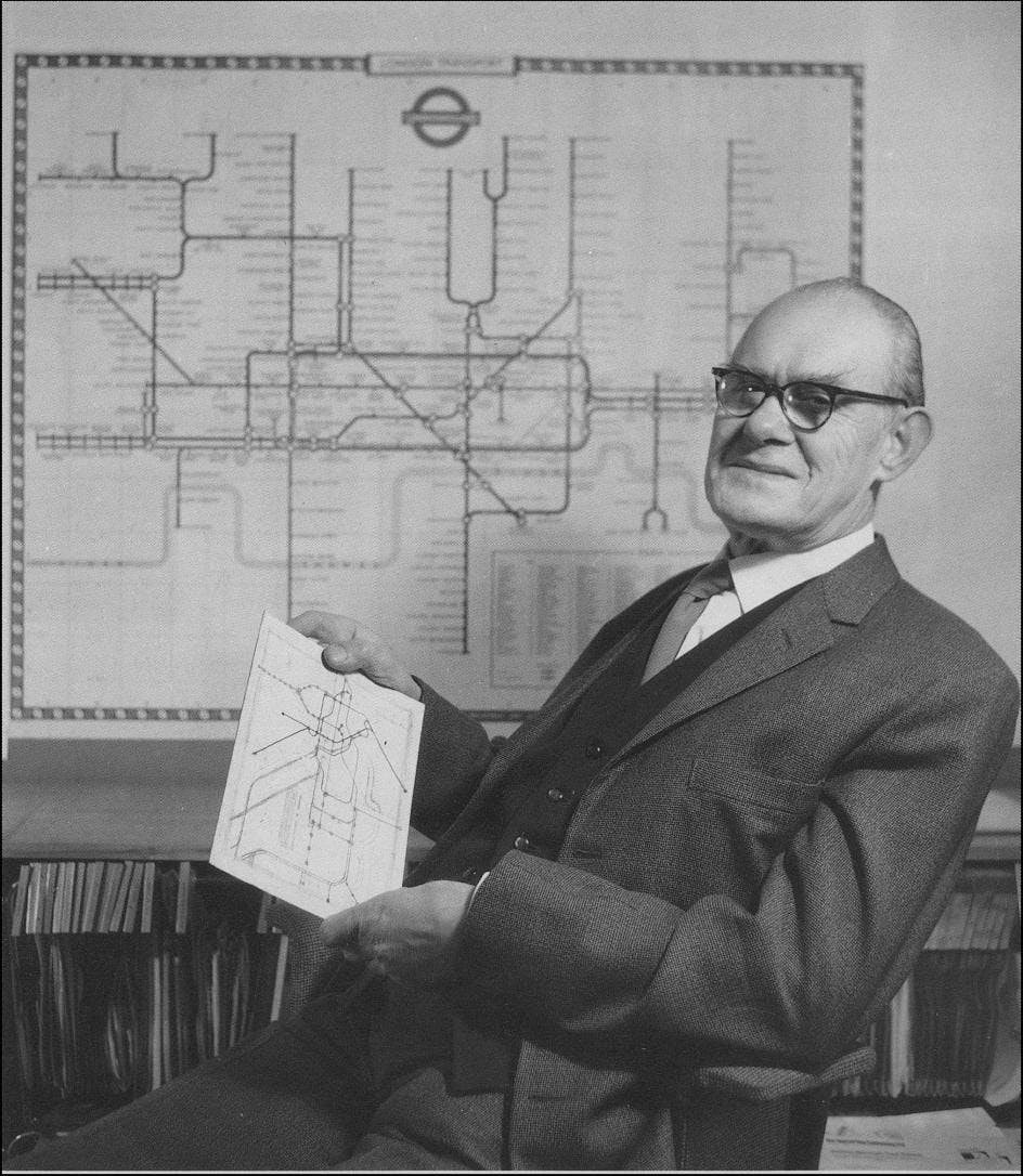 Harry Beck's Underground map - complexity made clear - Image - Bite ...