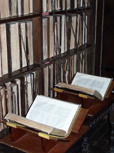 The Francis Trigge Chained Library - Living History - Bite Sized ...