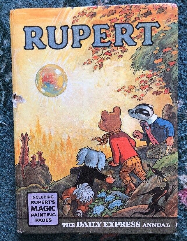 Rupert Bear and his creators - Author & Artist - Bite Sized Britain ...