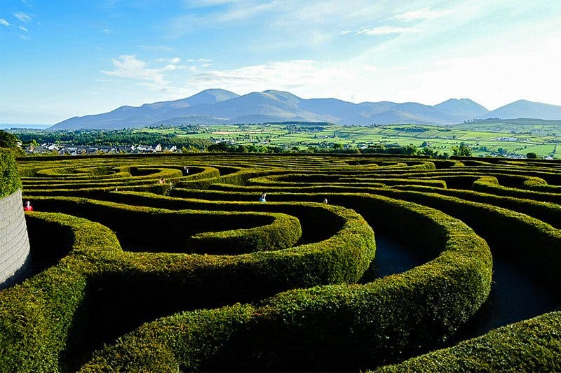 The Peace Maze in County Down - Place - Bite Sized Britain - Britain’s ...
