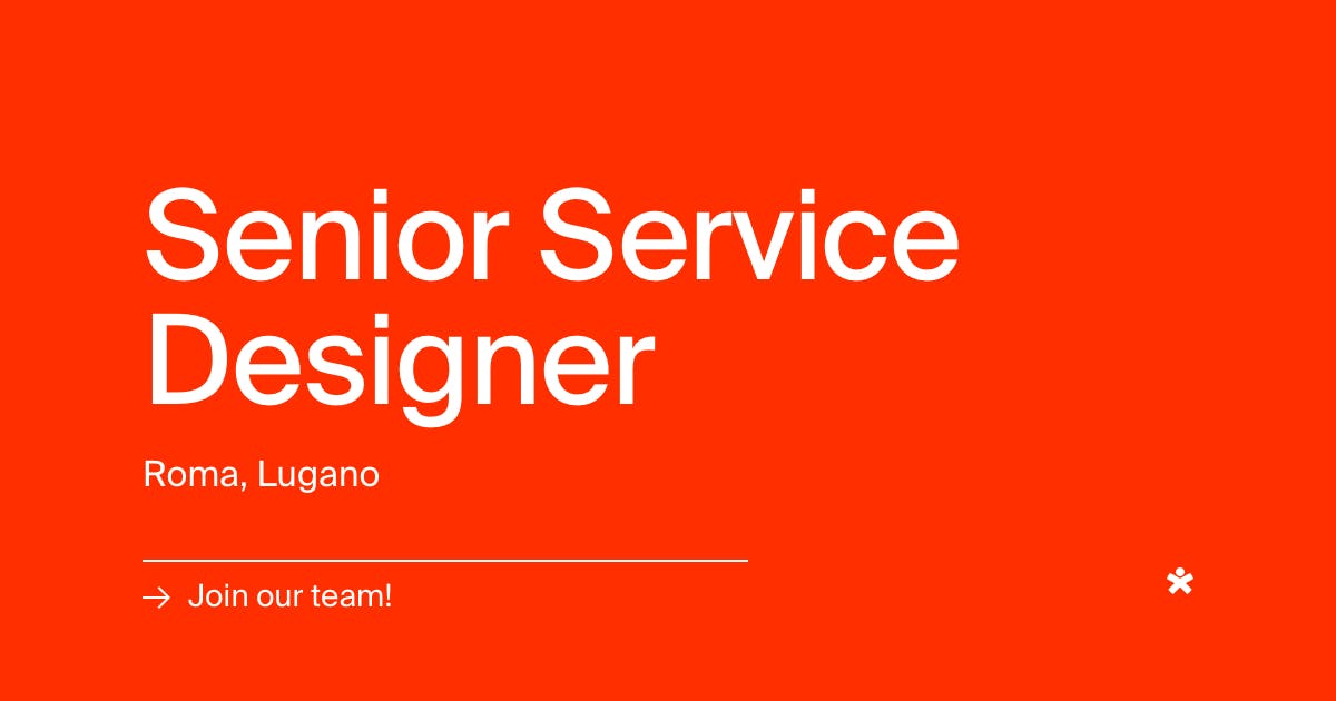 Sketchin Open Position - Senior Service Designer