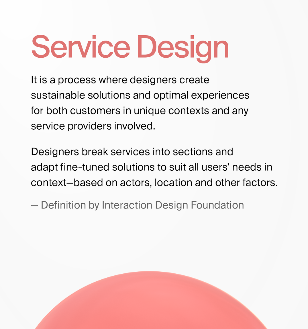 A transdisciplinary approach to designing better services and spaces