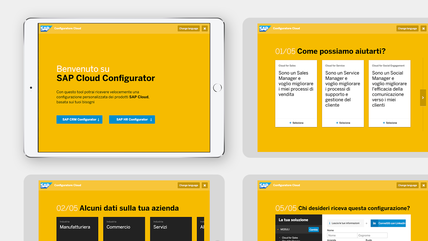 SAP cloud configurator - Sketchin Projects