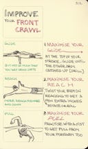 Improve your front crawl - Sketchplanations
