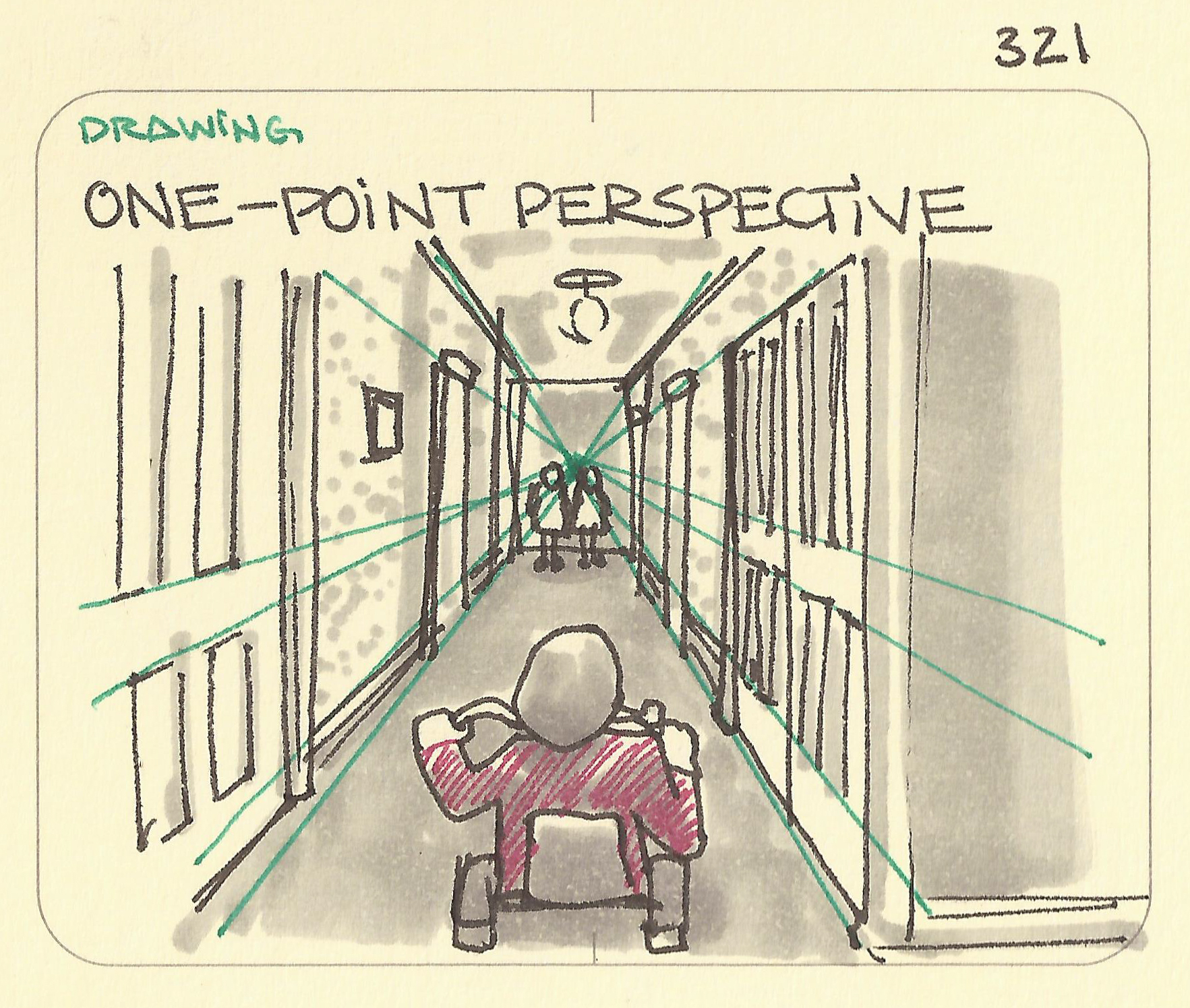 Two-point perspective - Sketchplanations