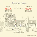 Front of house, back of house - Sketchplanations