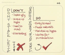 Don’t stack letters vertically. Turn your words instead - Sketchplanations