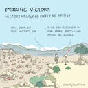 Pyrrhic victory - Sketchplanations