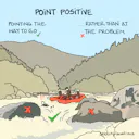 Point positive - Sketchplanations