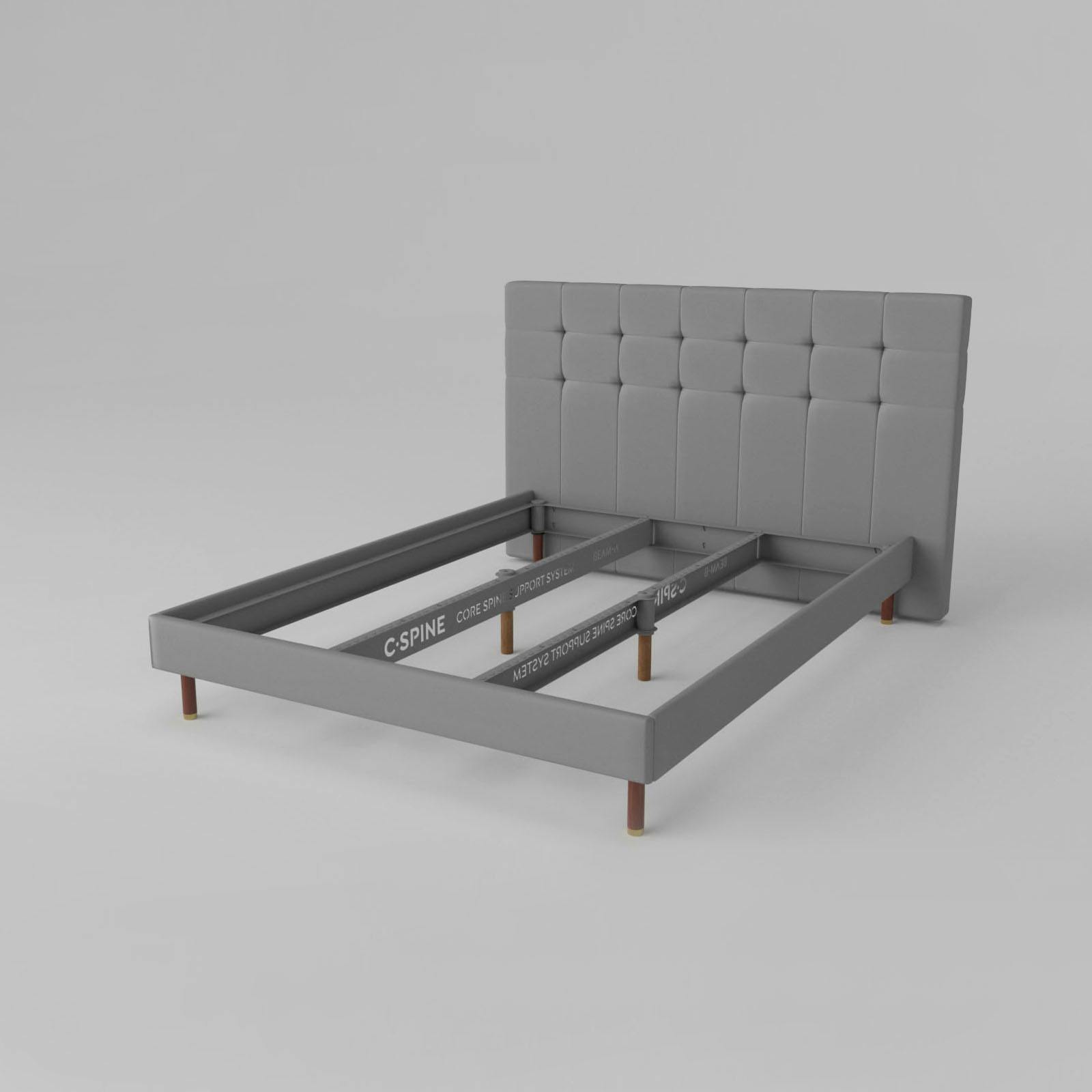 SD Indestruct Bed: Haussman | Queen and King Beds | Sleeping Duck