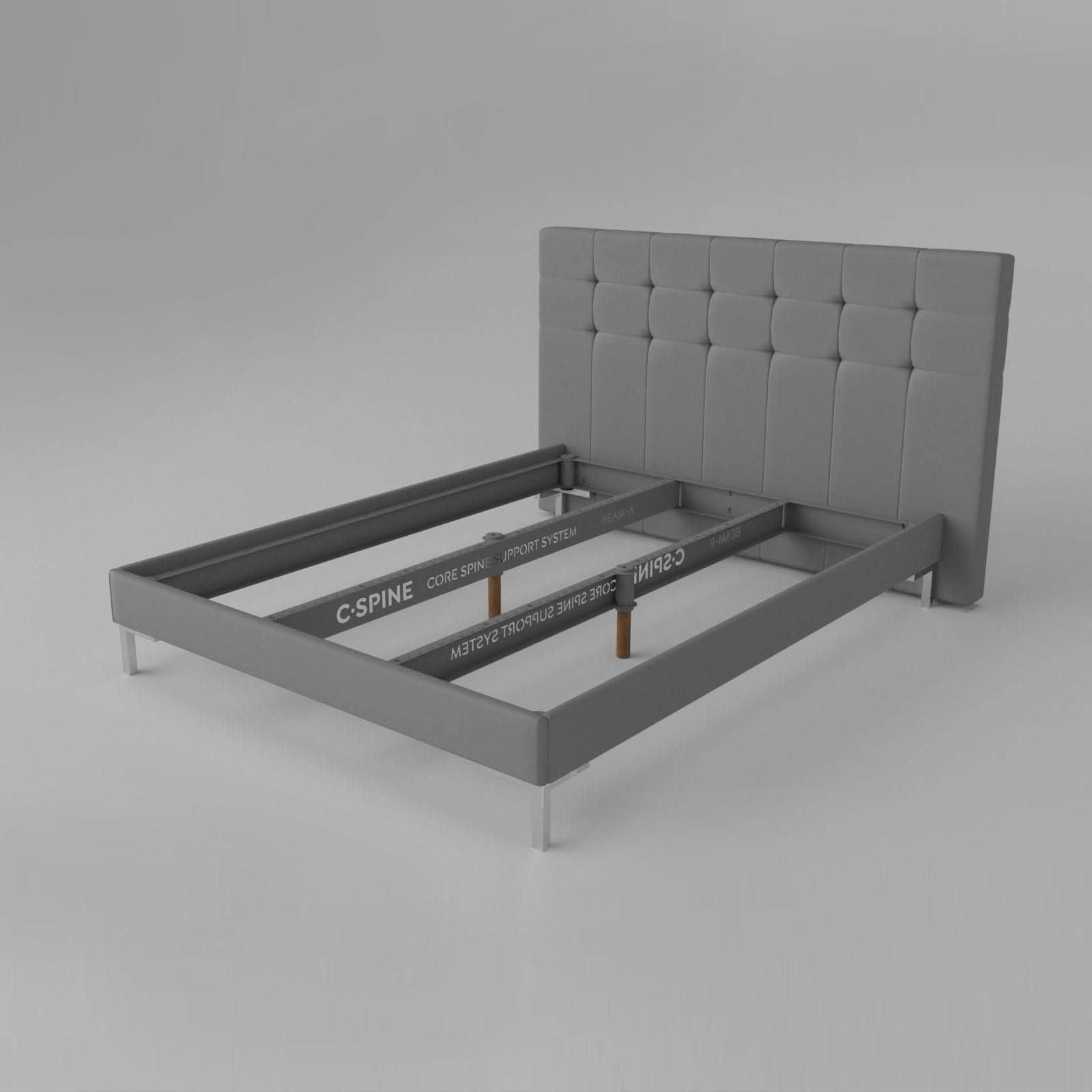 SD Indestruct Bed: Haussman | Queen and King Beds | Sleeping Duck