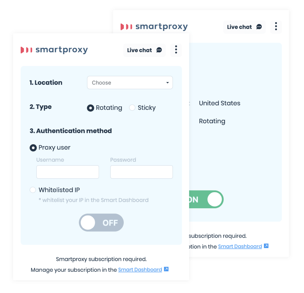 Easy-To-Use Google Chrome Proxy Extension | Smartproxy