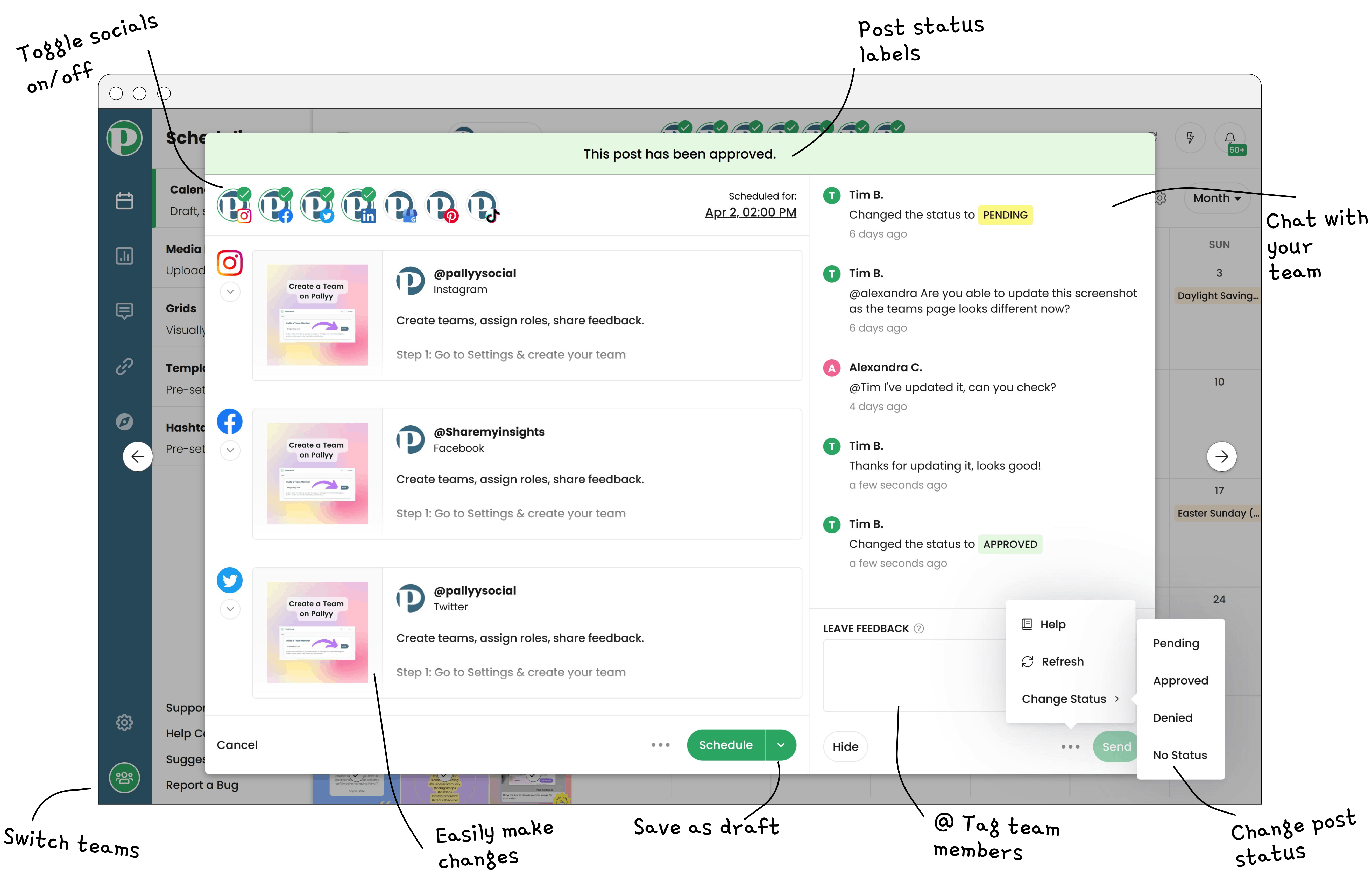 Team Work Makes The Dream Work.