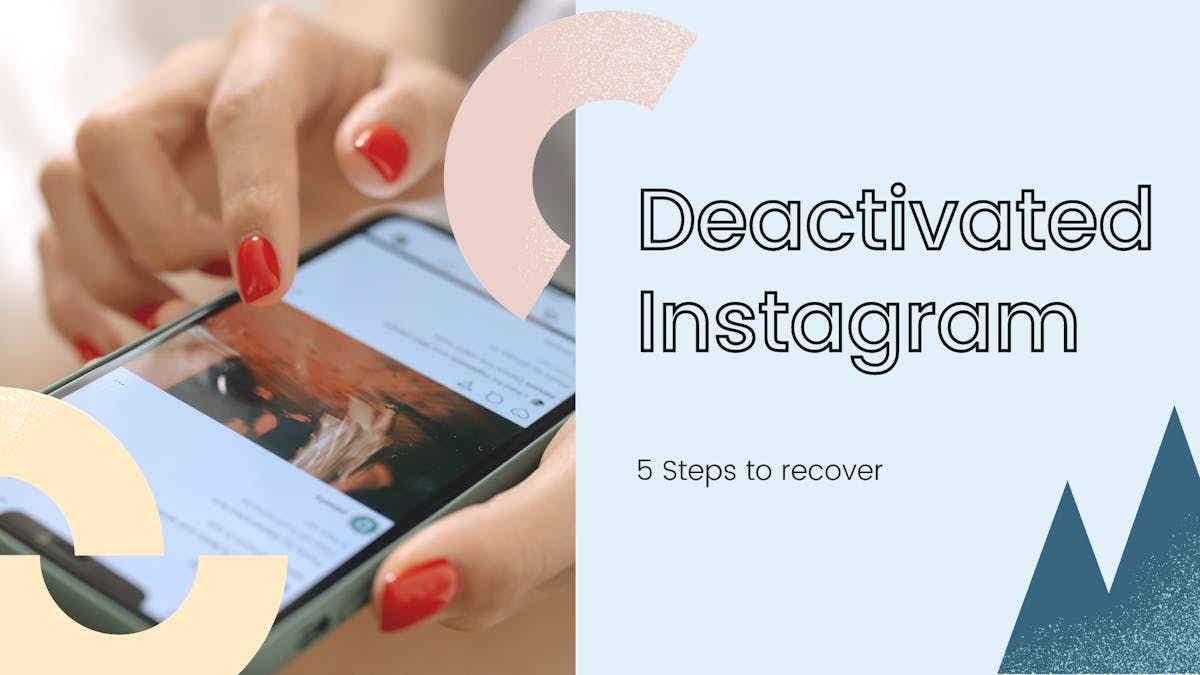 5 Steps to recover a deactivated Instagram account