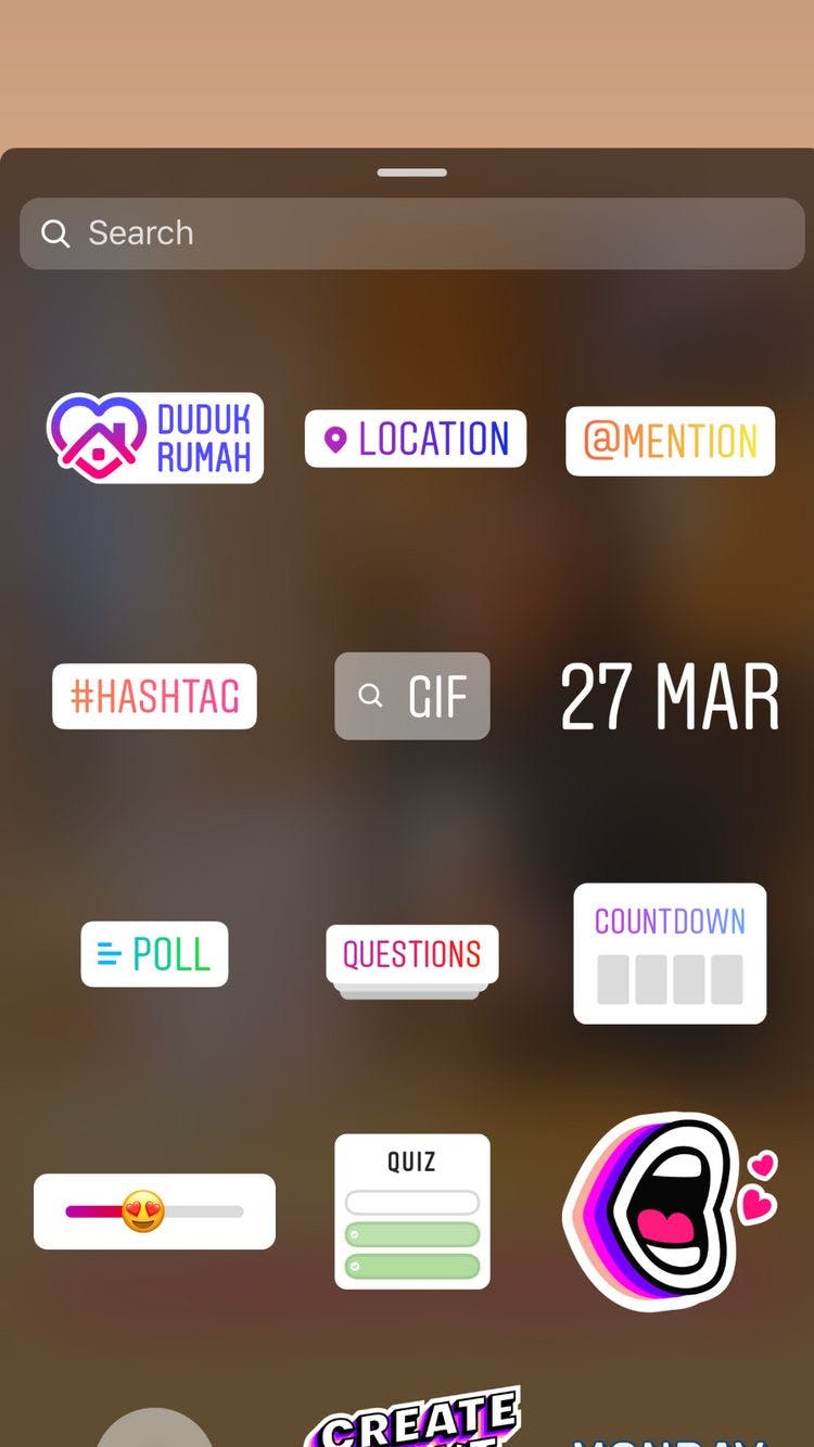 How to Add Stickers to Instagram Story