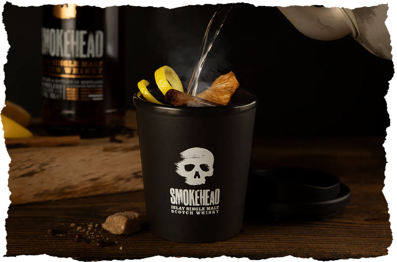Bitter the devil you know | whisky cocktail | Smokehead single malt