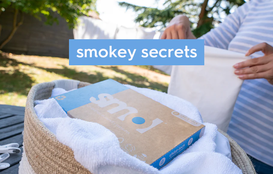 How to remove the smell of smoke from your clothes
