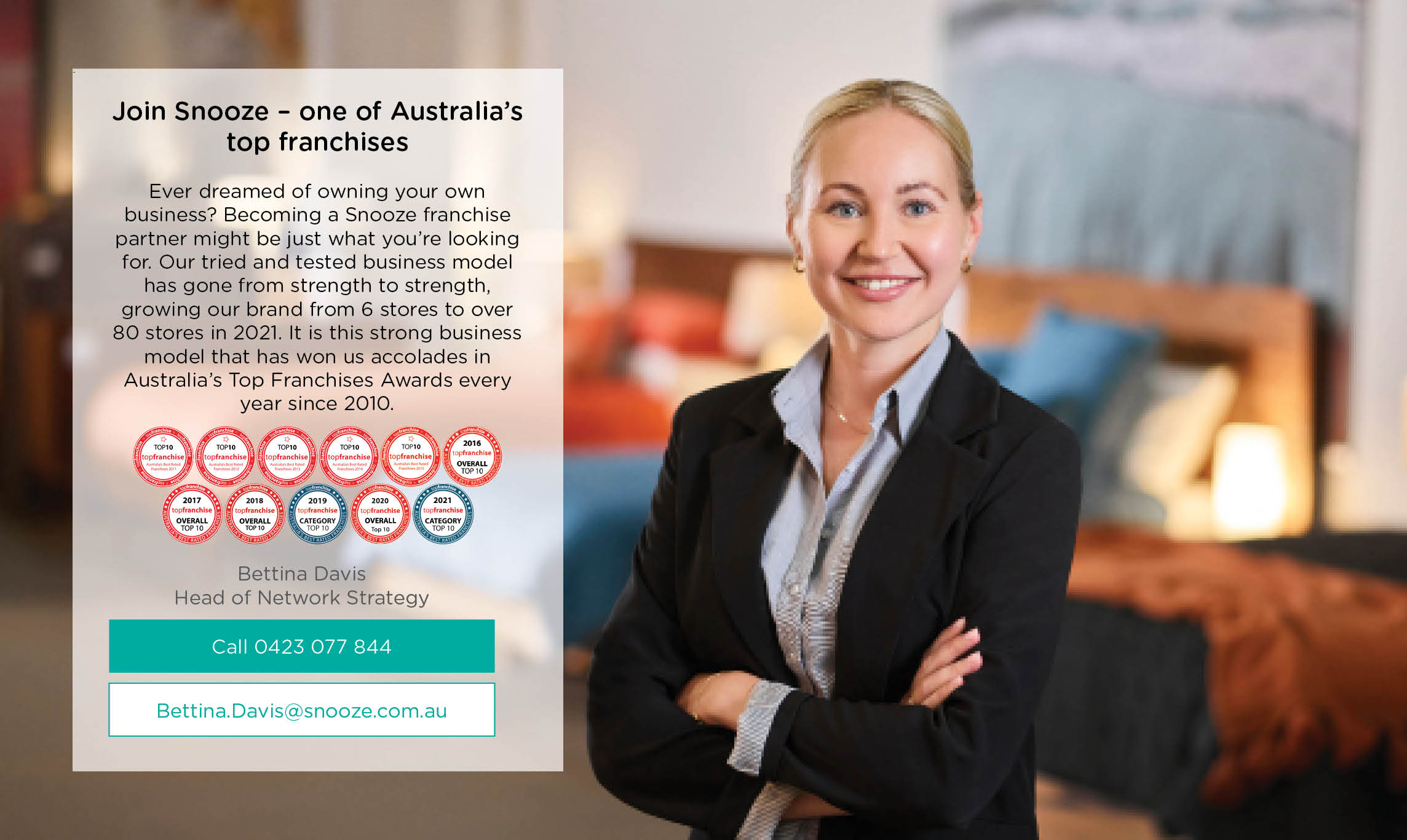 Become A Snooze Franchise | Franchise Opportunities | Snooze