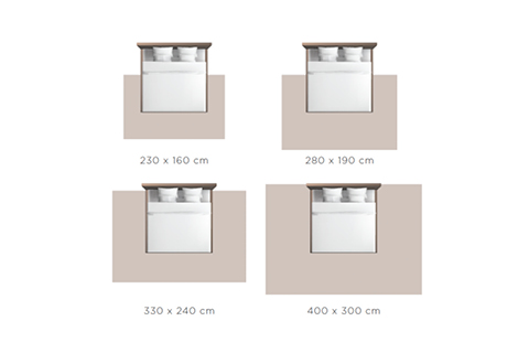 A guide to the best rug size for your space