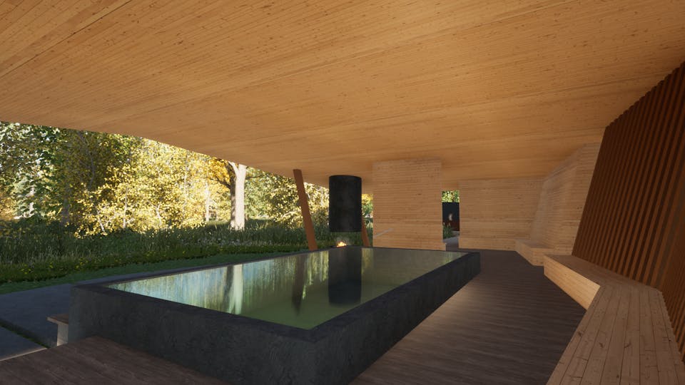 Snow Peak Campfield: Ofuro Spa