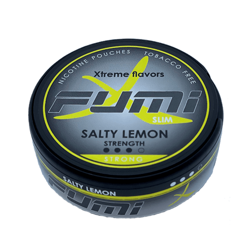 Lägsta pris för Fumi Salty Lemon Slim Extra Strong