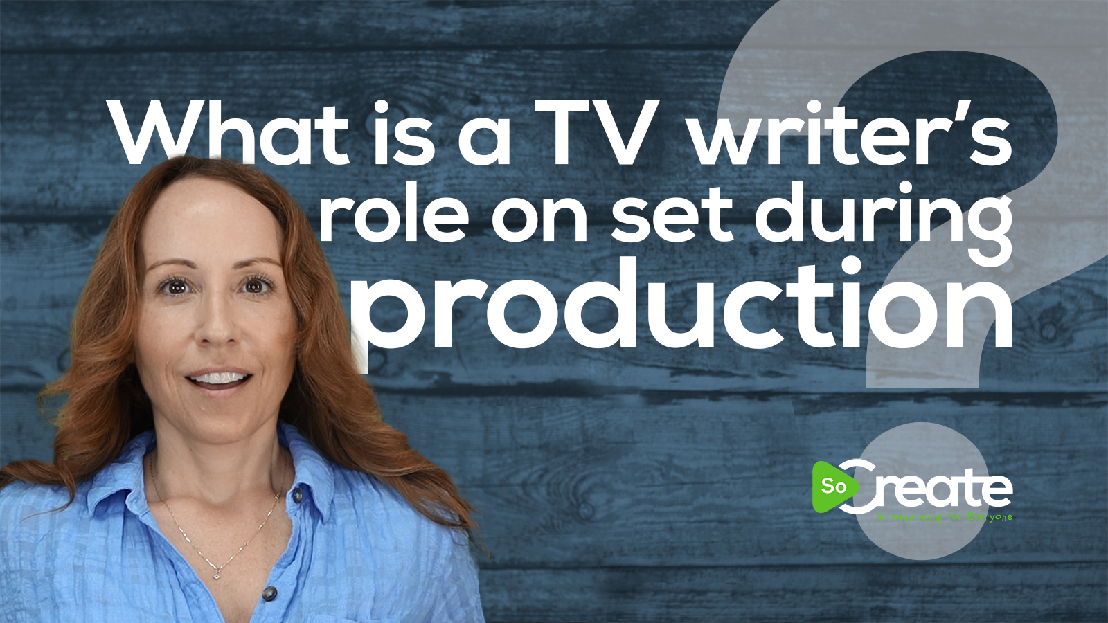 SoCreate - Every Screenwriter Should Think Like a Producer