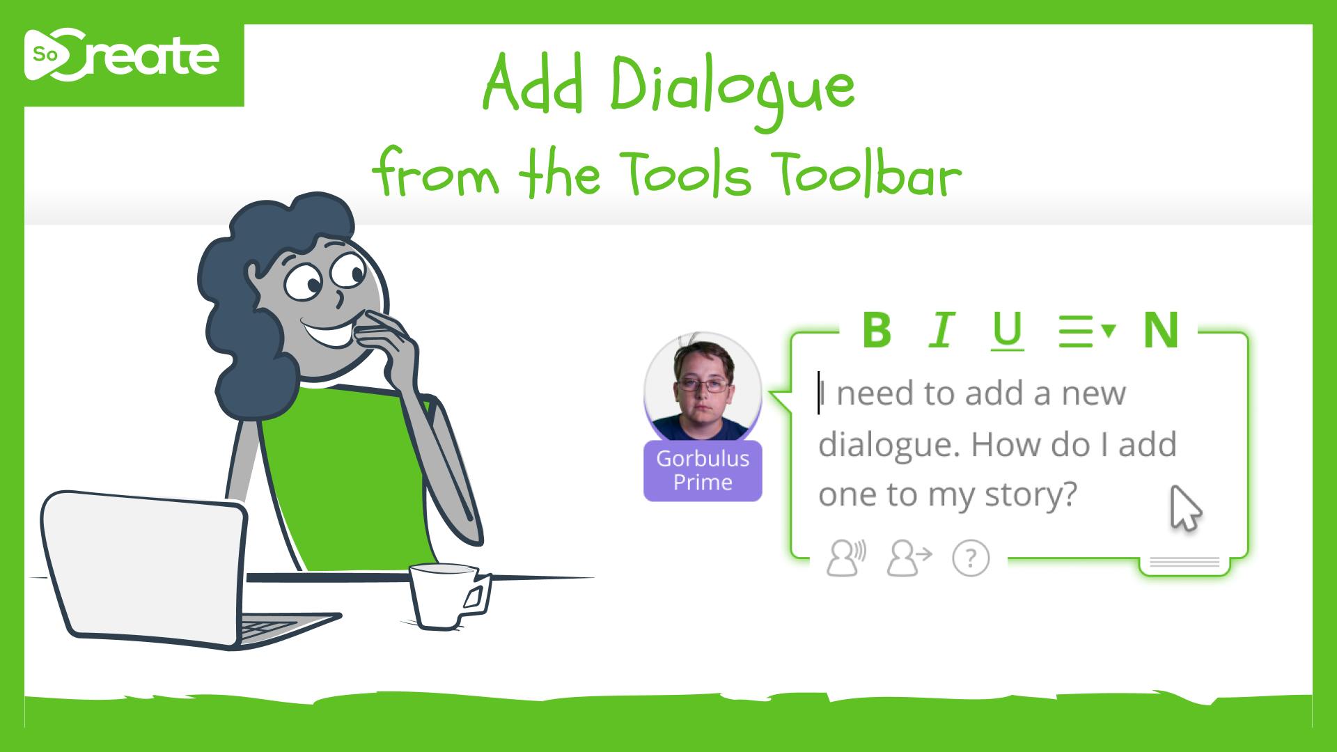 SoCreate - How and When to Add Dialogue Direction in a Screenplay