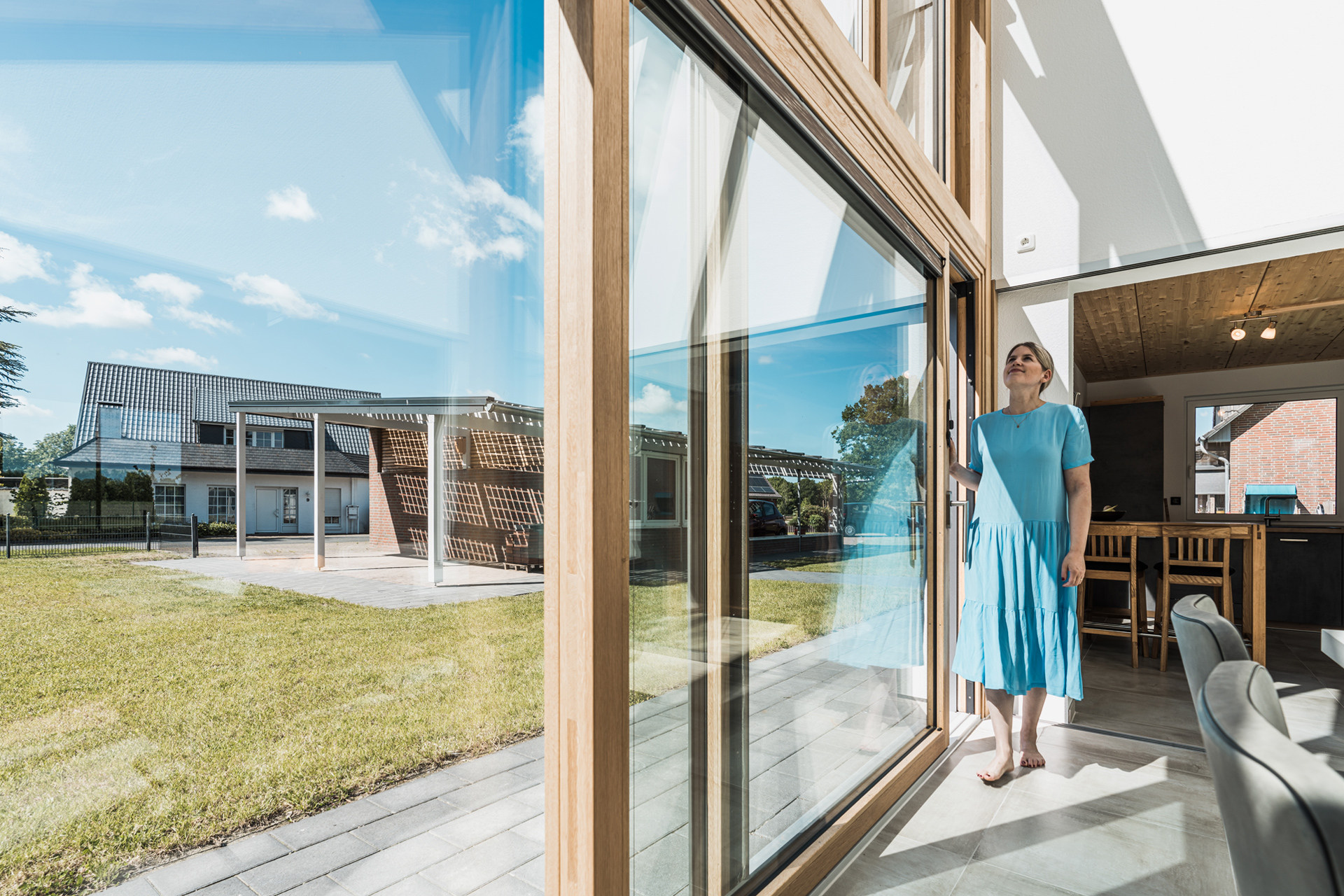 Highline S Aluminium & Glass Sliding Doors | Yorkshire