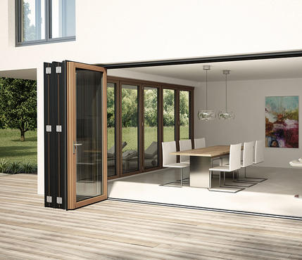 Ecoline Ultra-Thin Bi-Fold Doors | Yorkshire
