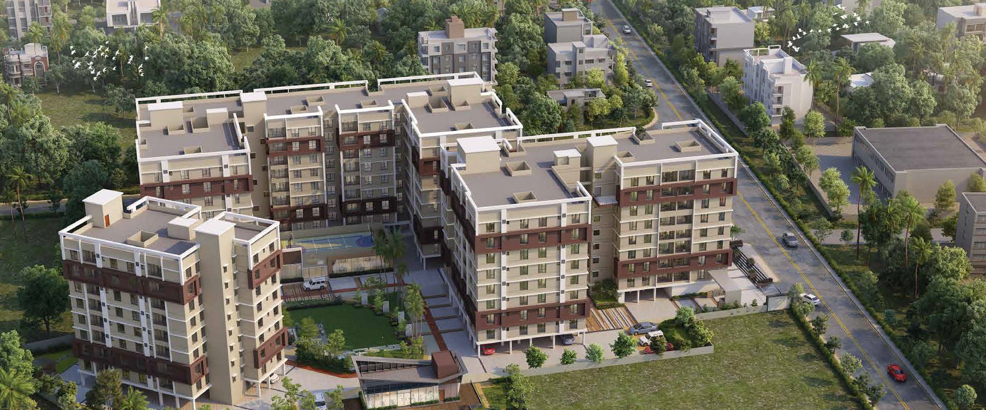Ashiyana Heights – Premium 2 & 3 BHK Apartments in Matigara, Siliguri