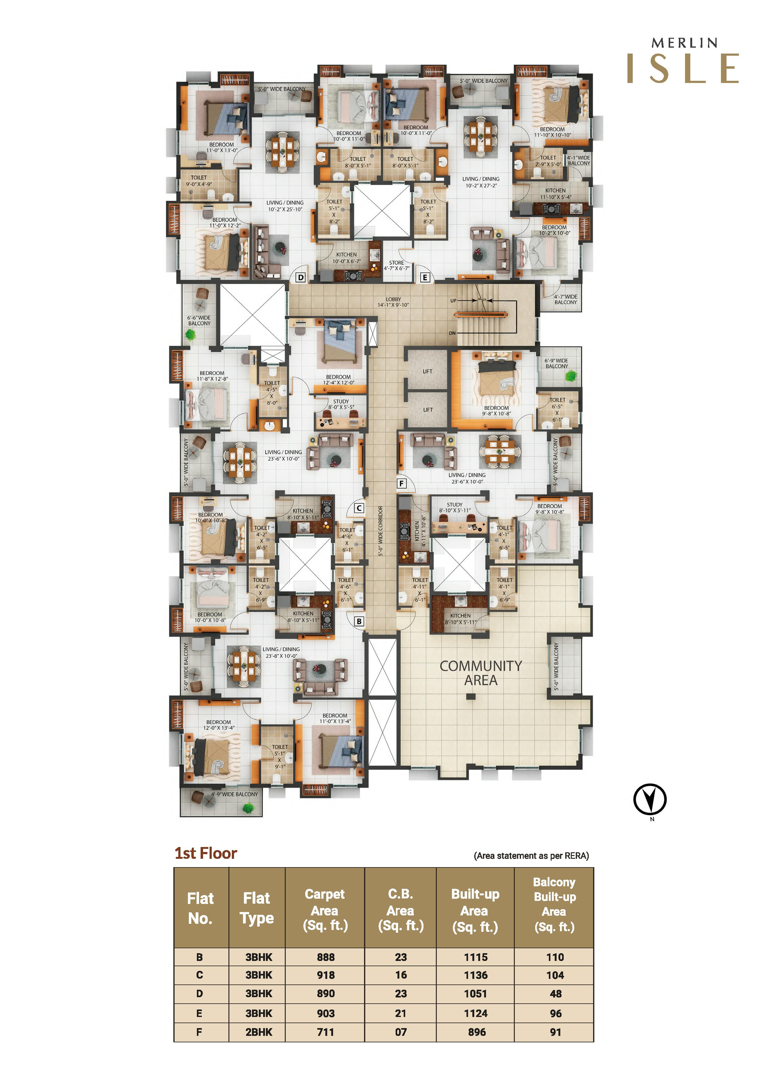 Merlin Isle - | Somani Realtors - Home for all