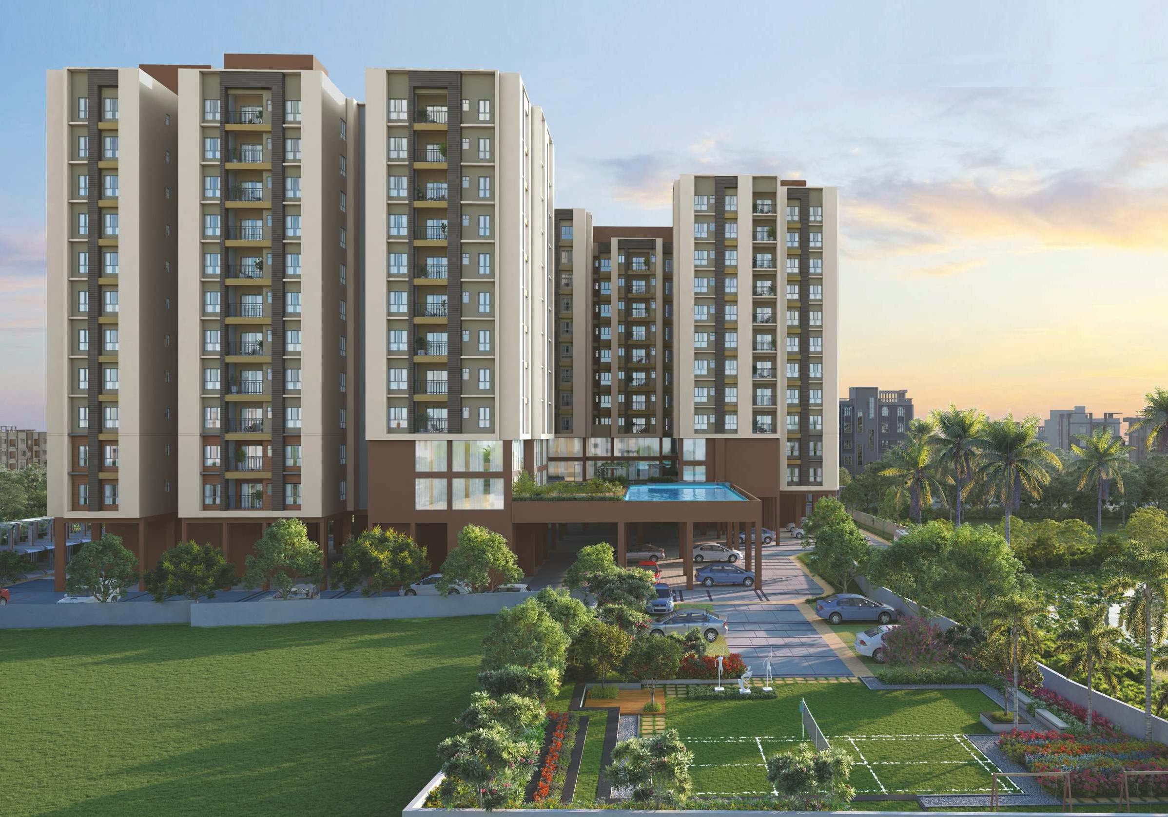 Anahita at Ariadaha - Premium Residential Apartments in Kolkata ...