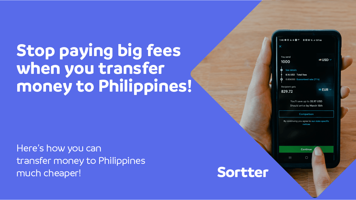 How to Send Money to Philippines Cheap and Fast | Sortter