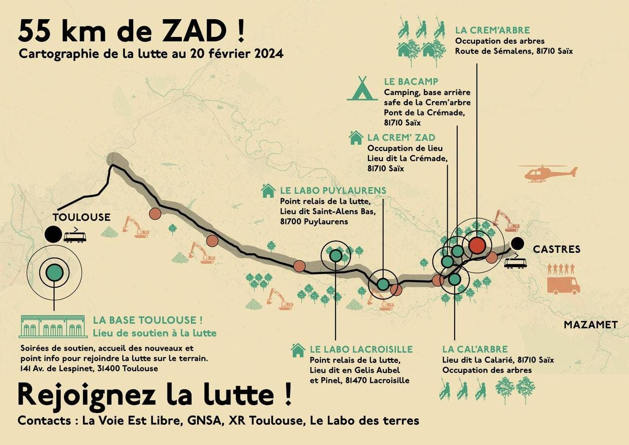 En novembre, dans la continuité de cette résistance, la ZAD de la Crem ...